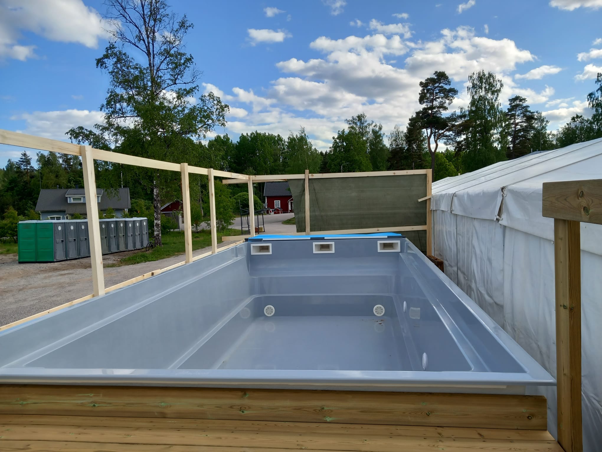 Jukola sauna includes swimming pool - Porvoo Borgå Jukola 2023