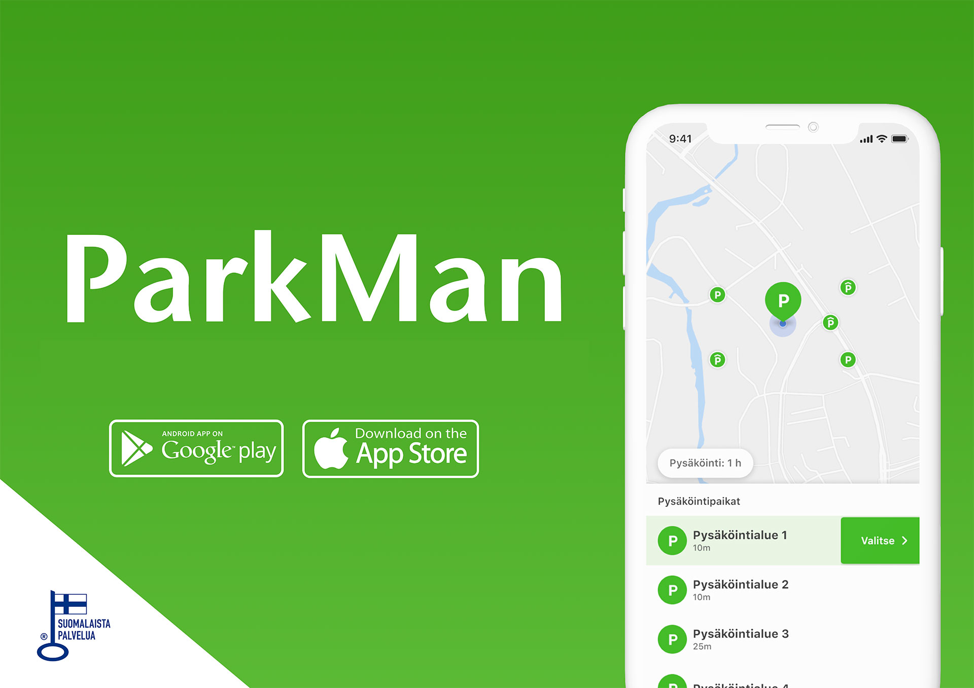 Parking at Jukola competition area can be paid with ParkMan mobile app ...