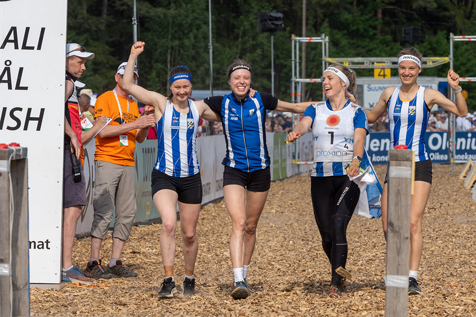 A repeat win for Göteborg in the Venla relay - Porvoo Borgå Jukola 2023