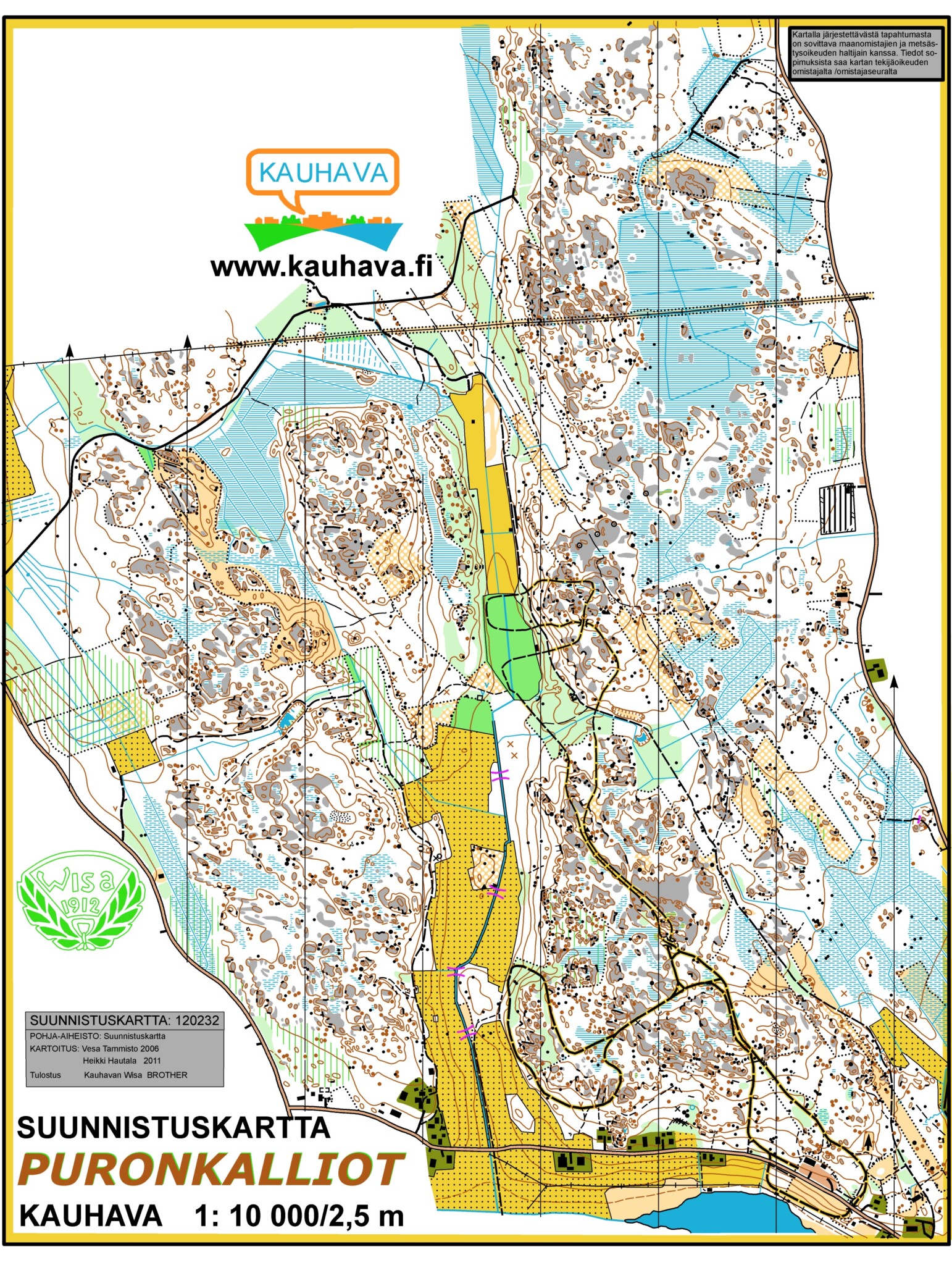 Vanhat kartat - Jukola 2024