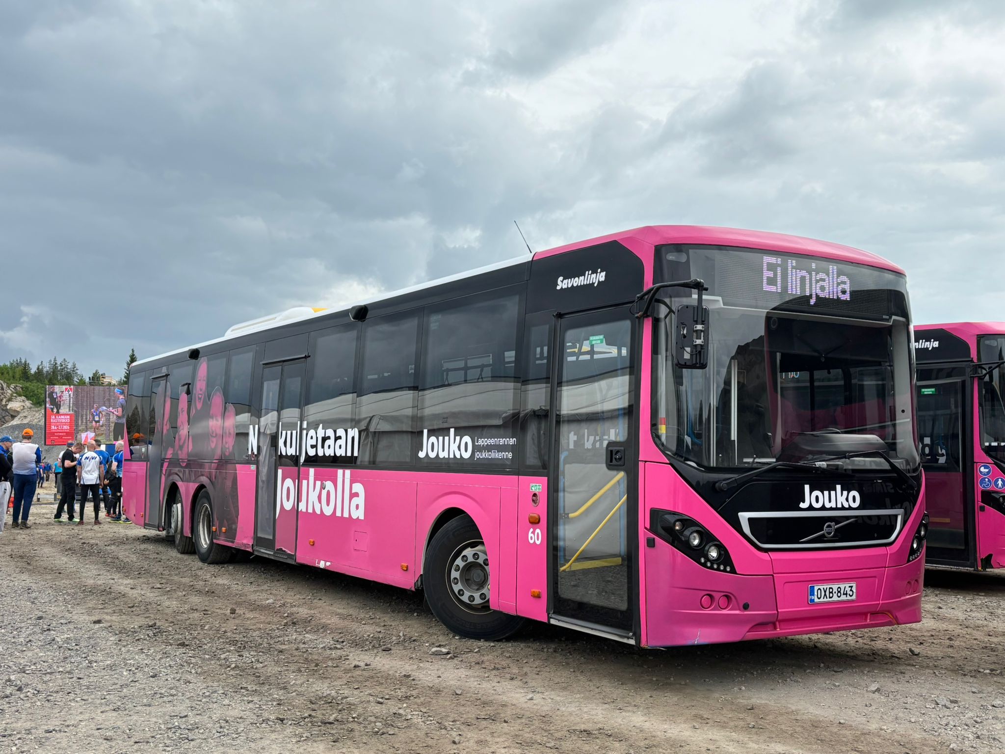 Last route buses at 4 pm from Tikkala - Mikkeli-Jukola 2025