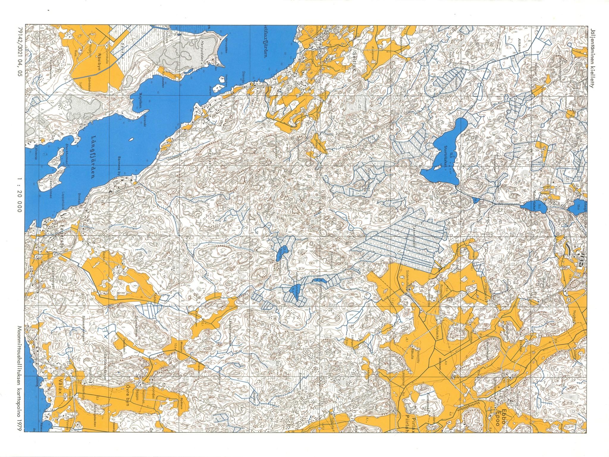 Old maps - Porvoo Borgå Jukola 2023