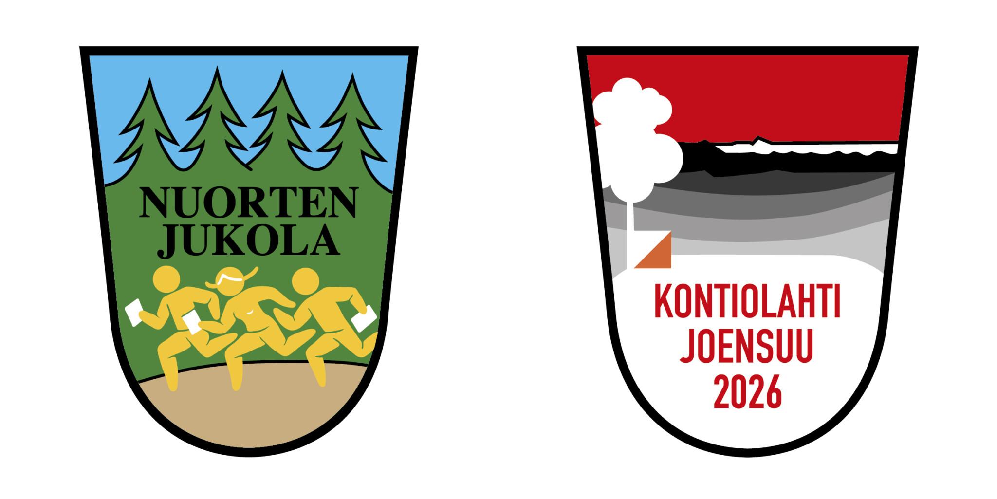 Nuorten Jukolan 2026 logo kuvastaa Seinänousua ja Höytiäisen pintaa ...